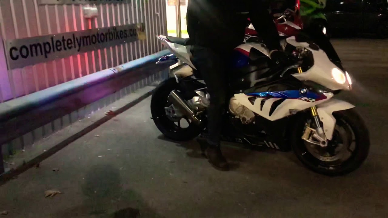 BMW S1000RR DE-CAT EXHAUST LINK PIPE - YouTube