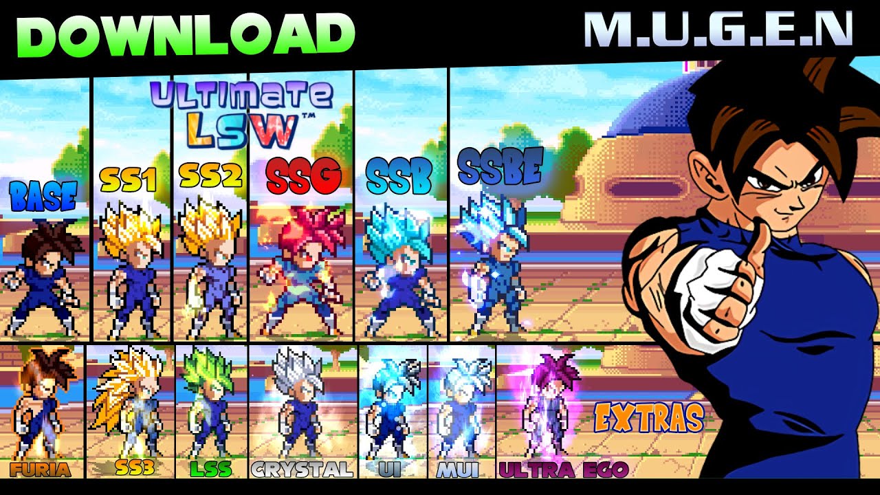[Download] Erbito All Forms (ULSW) M.U.G.E.N Edit - YouTube