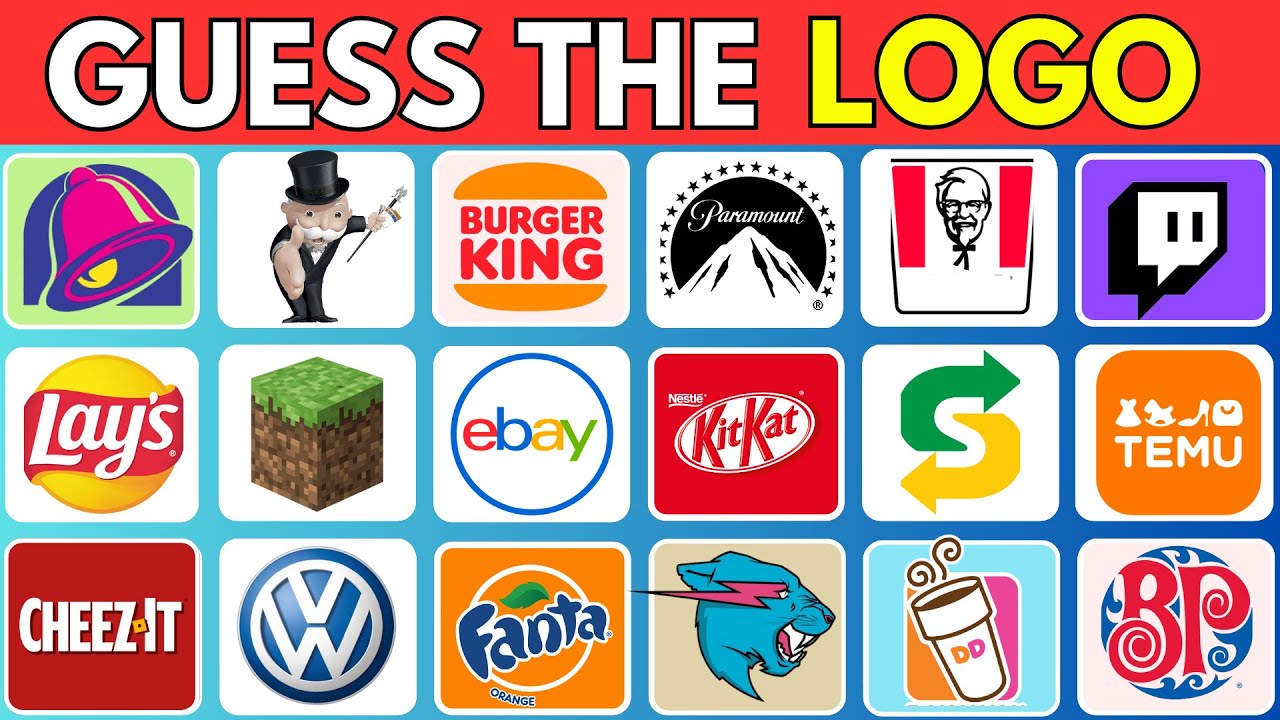 Guess the Logo in 3 seconds 🤔👀 Logo challenge 🏆 - YouTube