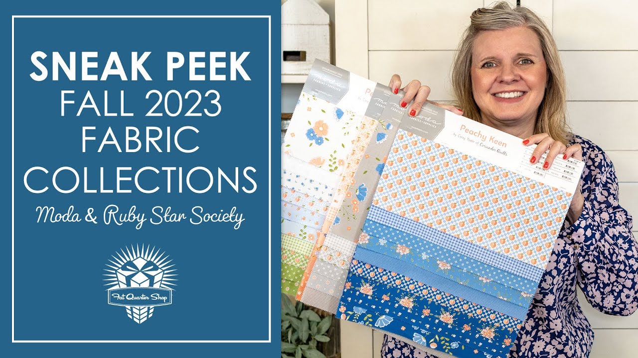 New Fabric this Fall! Sneak Peek at 20 Fabric Lines from Moda & Ruby ...