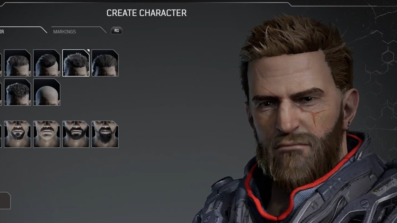 OUTRIDERS - Character Creation (Male & Female) All Options - YouTube