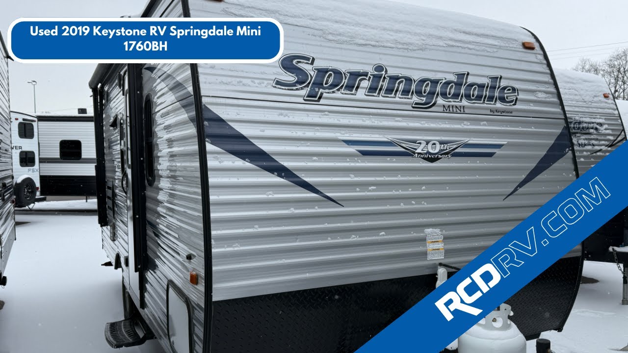 Used 2019 Keystone RV Springdale Mini 1760BH - Delaware - YouTube