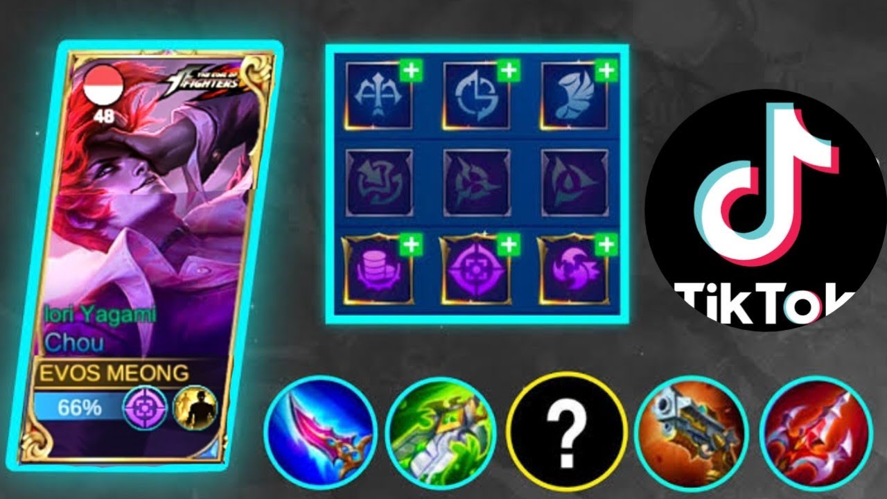 Chou Emblem Set 2023 And Build | Chou New Meta Gameplay | Mobile ...