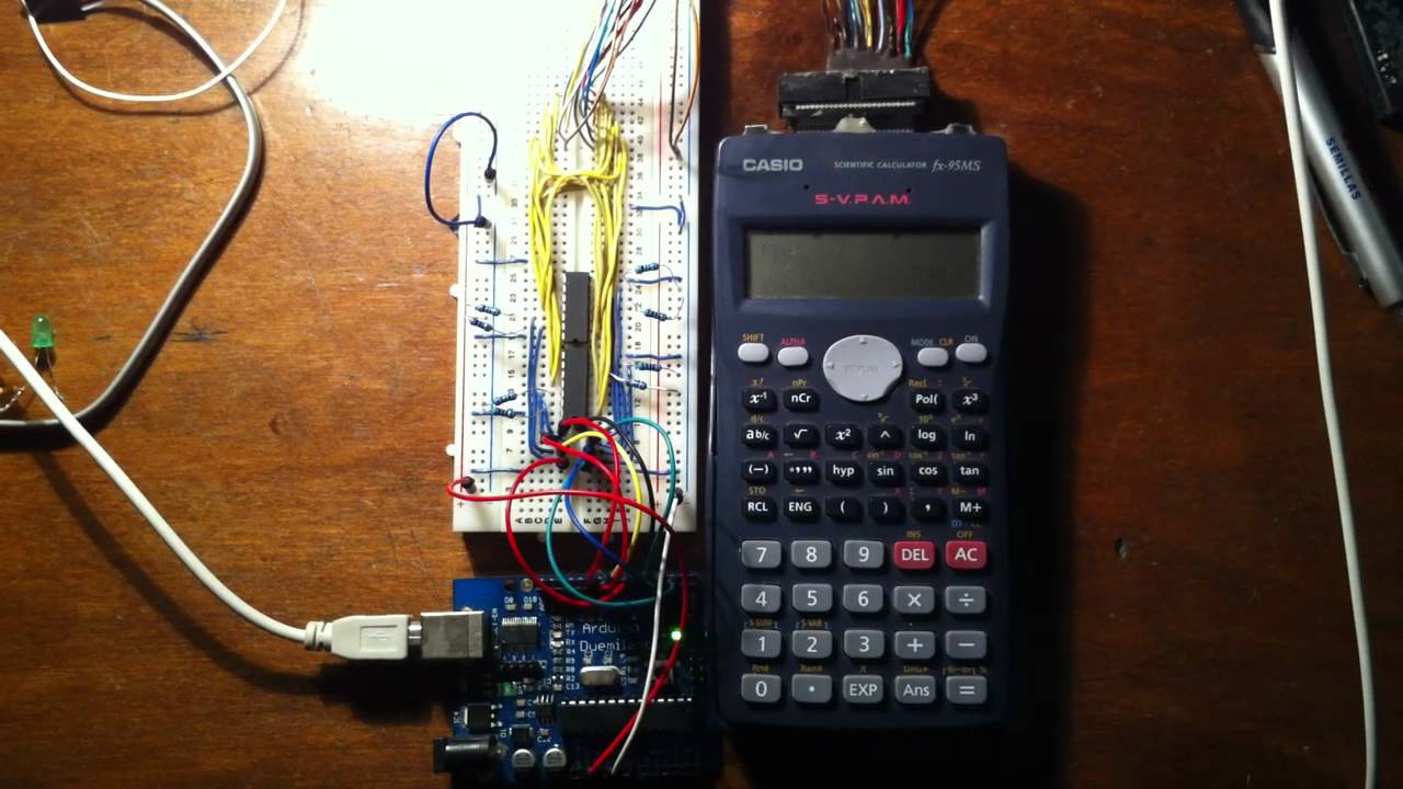Hacking Casio Fx 95ms Scientific Calculator YouTube