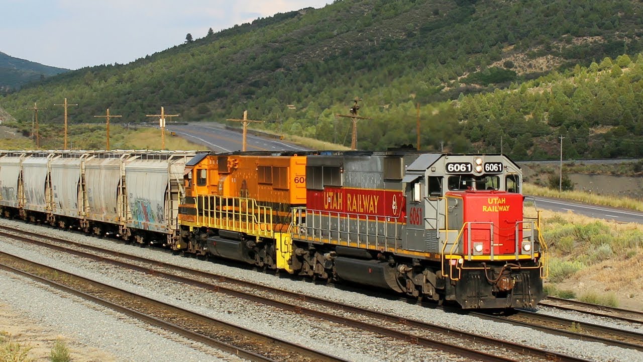 Railfanning the Utah Railway - Provo to Martin over Soldier Summit ...