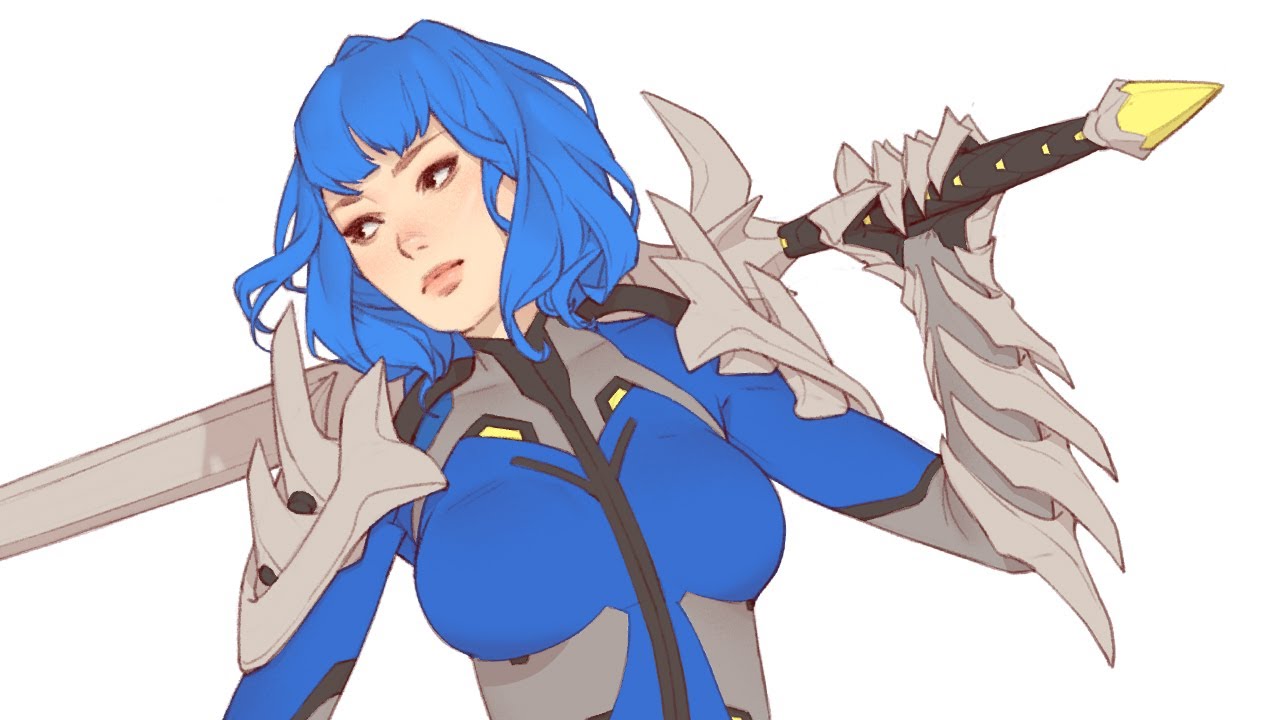 Citrine - Stylized Character Design Timelaspe - YouTube