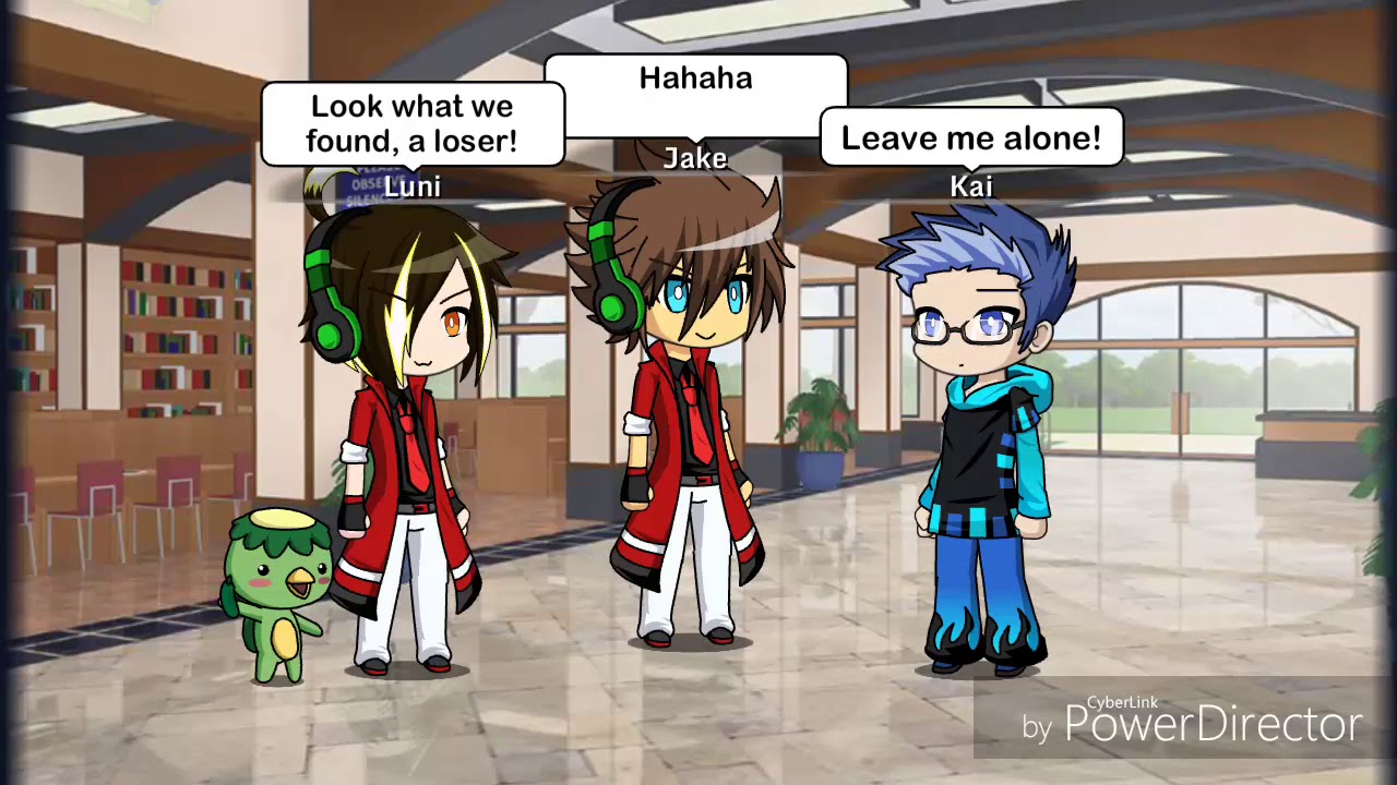 Defeating the bully?! - high school - gacha studios roleplays - YouTube