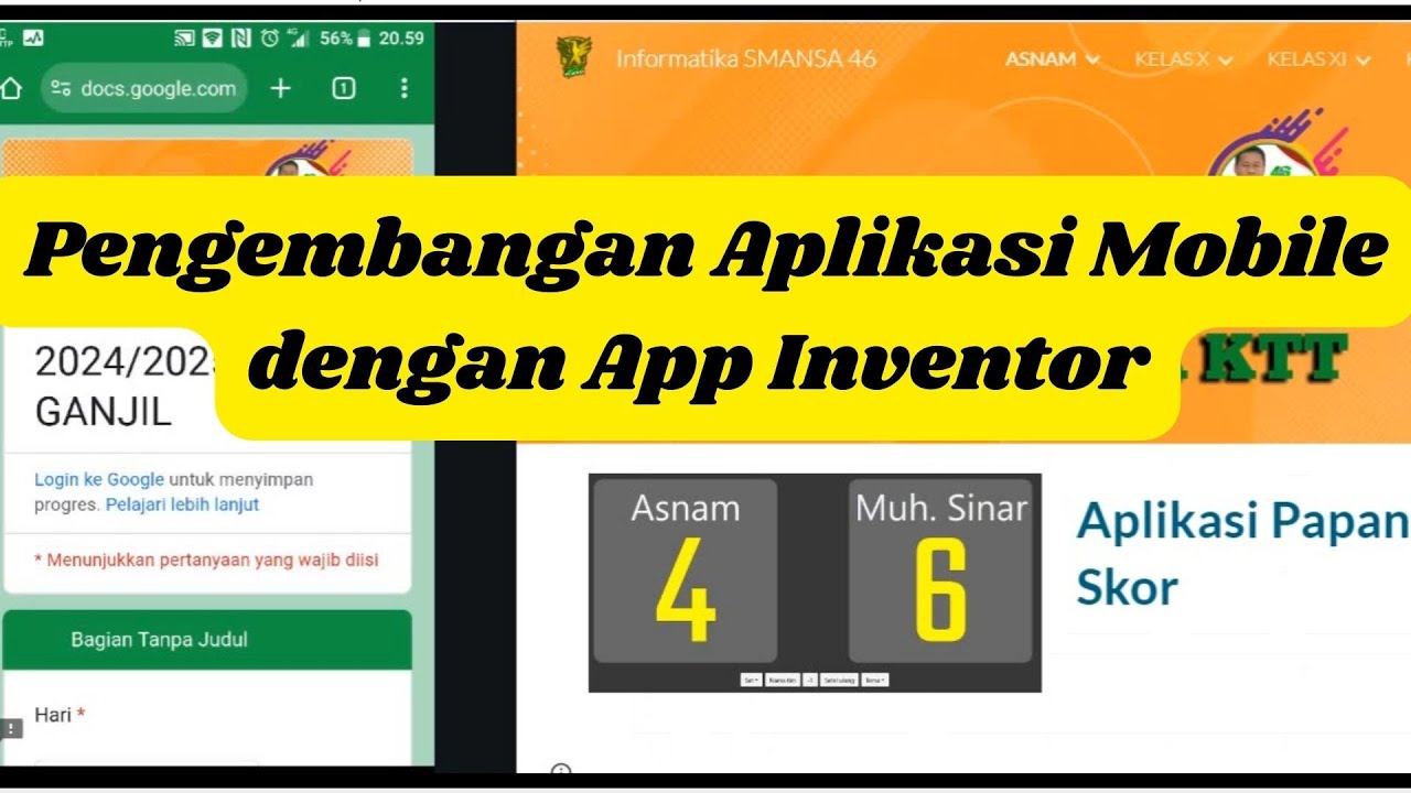 Pengembangan Aplikasi Mobile dengan App Inventor - YouTube