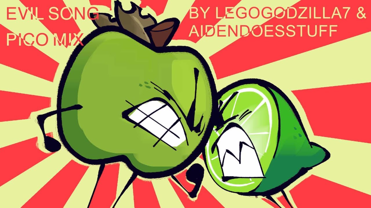 Evil Song (Pico Mix) Feat. @AidenDoesStuff - BFDI 26 Character Mix OST ...