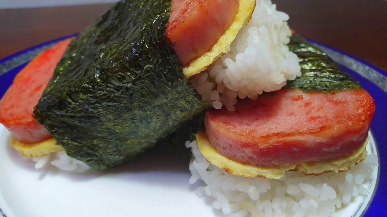 Quick and Easy SPAM SUSHI | SPAM MUSUBI - YouTube
