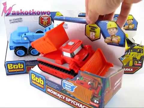 Bob Budowniczy - zabawka mówiący Spychacz od Fisher-Price