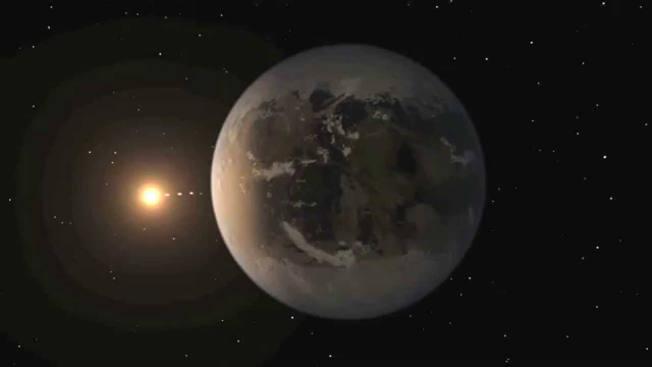Animacion del Planeta kepler 186f - YouTube