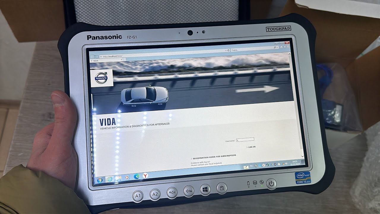 Подготовка защищенного планшета Panasonic TOUGHPAD FZ G1 - YouTube