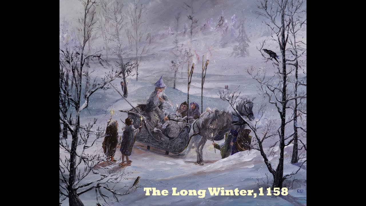 The Long Winter, 1158: Gandalf Helps the Hobbits, Miriam Ellis Fine Art ...