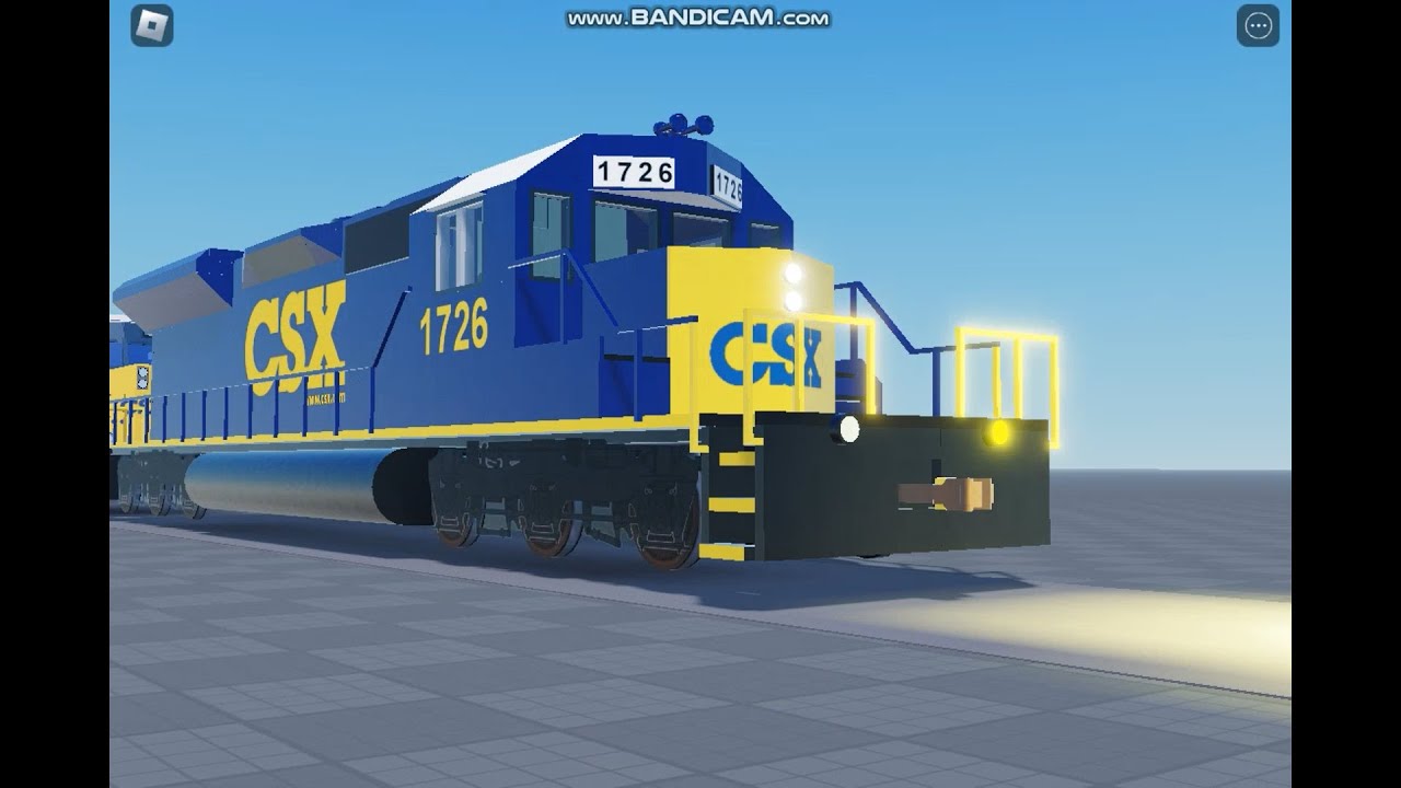 CSX ET23DCM Test Train at RS - YouTube