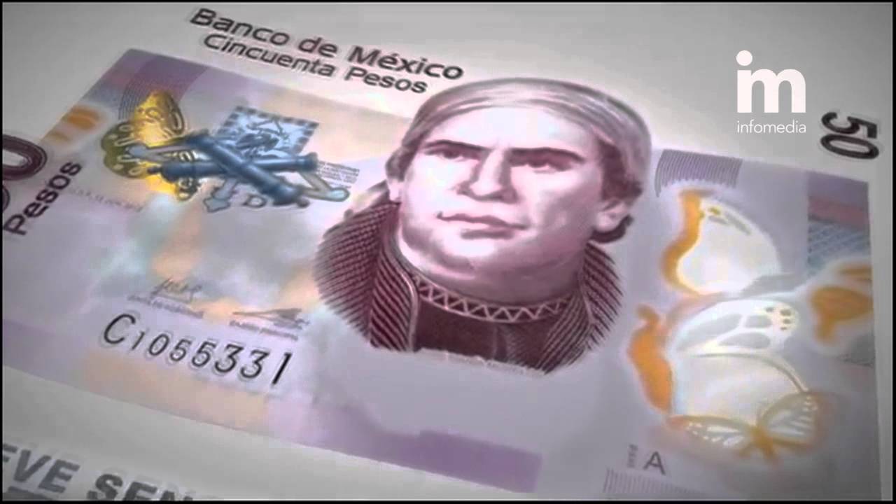 PRESENTAN NUEVO BILLETE DE 50 PESOS - YouTube