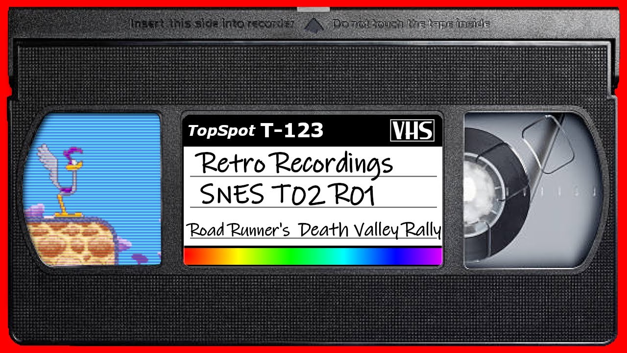 Road Runner's Death Valley Rally - SNES - T02R01 | Beep, Beep! | Retro ...