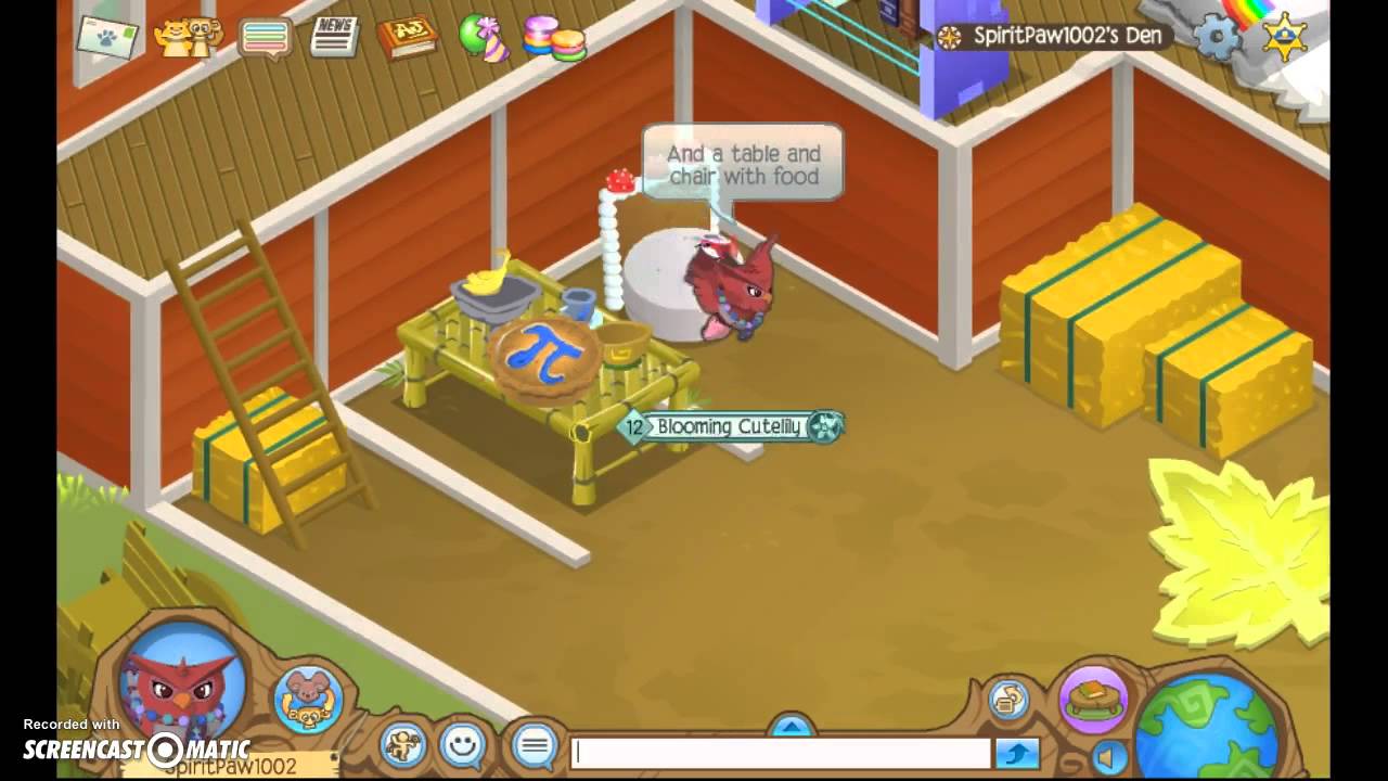 Animal Jam Fall House Idea! - YouTube