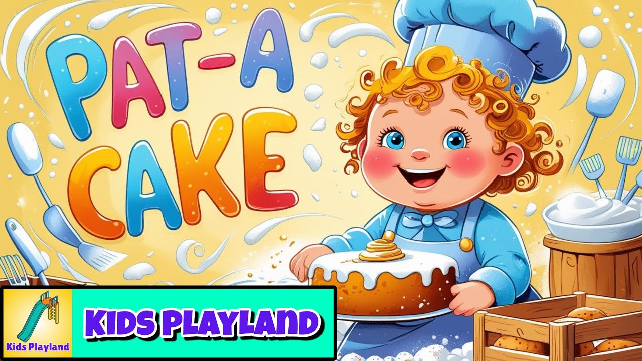 Pat-A-Cake Baker's Man | Top Nursery Rhymes For Toddlers | Kids ...