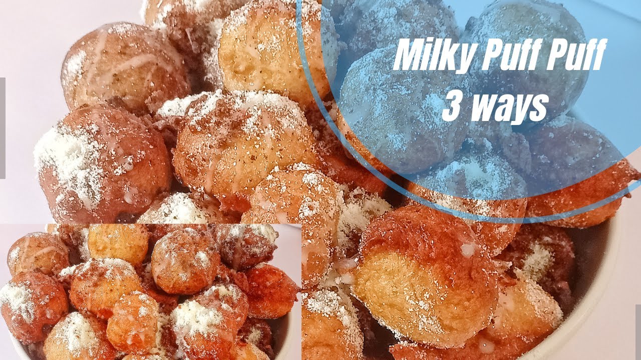 Discover 3 easy ways to make Puff Puff with baking powder - YouTube