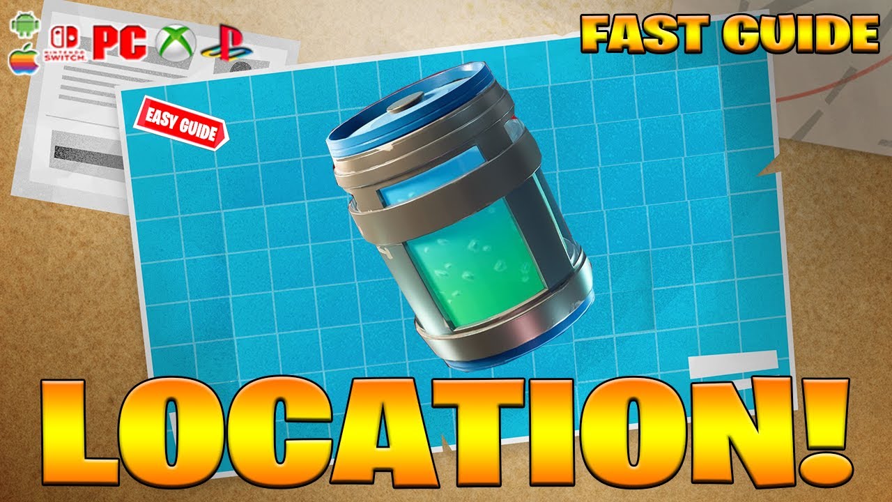 Where to find ALL Ocean Bottomless Chug Jug Mythic Location in Fortnite ...