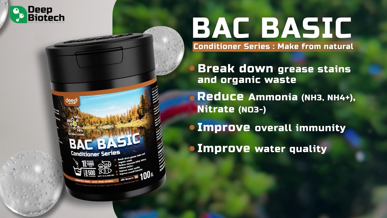 Product information deep biotech : BAC BASIC - YouTube