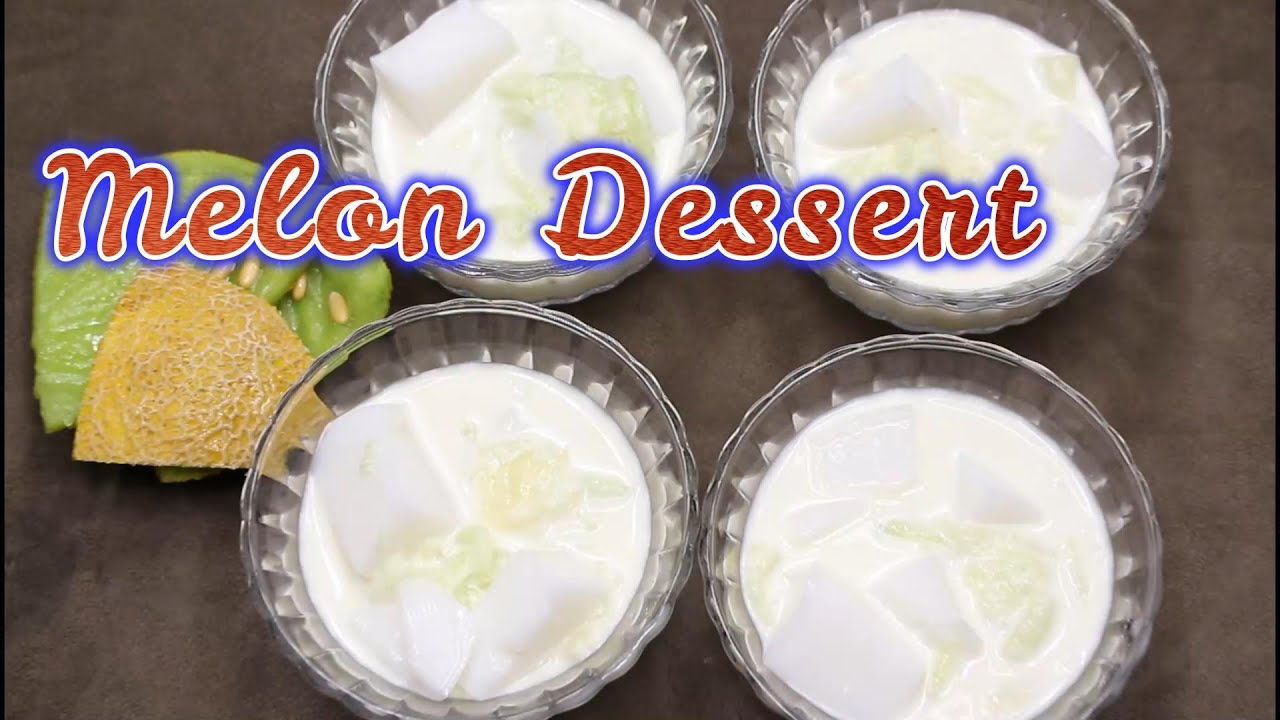 DESSERT sa tag INIT MELON w/ GULAMAN/ AGAR - YouTube