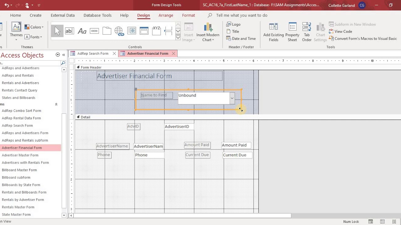 Access SAM 7a - YouTube
