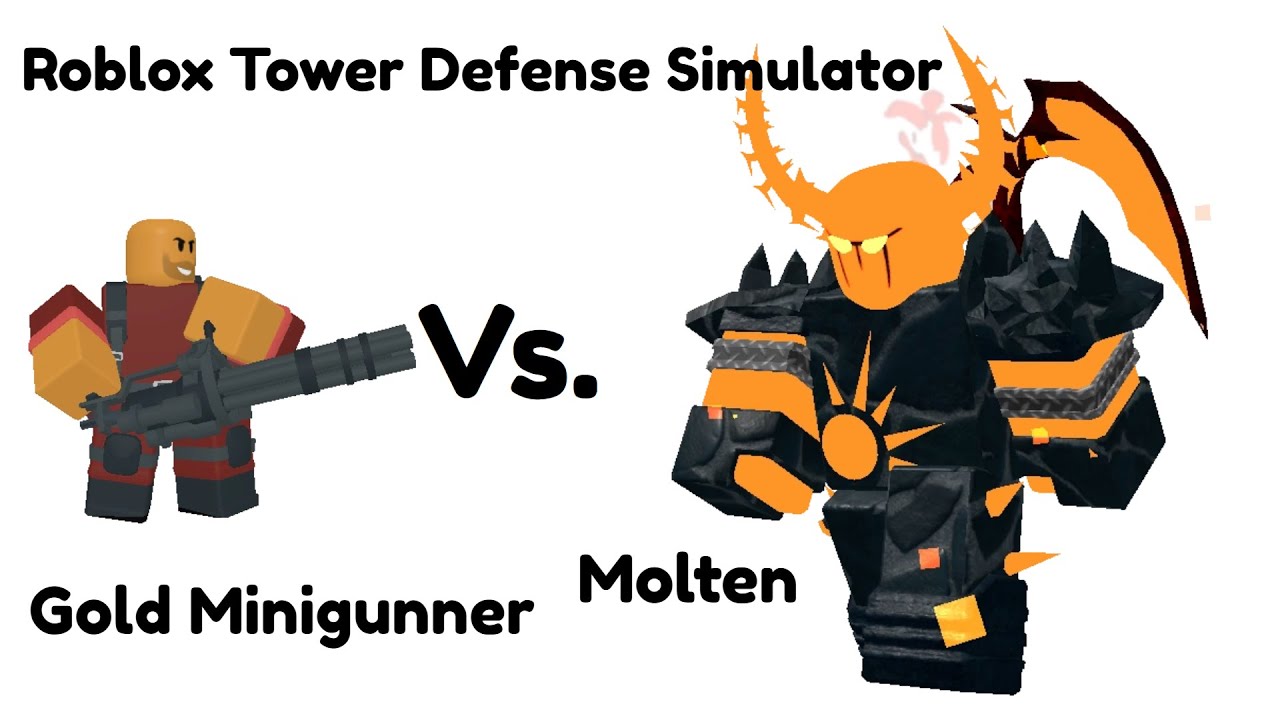 Roblox TDS Molten Speedrun! - Minigunner, Gladiator, Pursuit. - YouTube