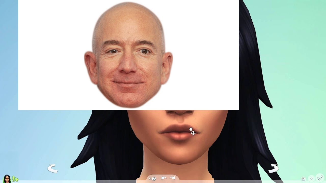 Making jeffrey bezos in the sims 4 - YouTube