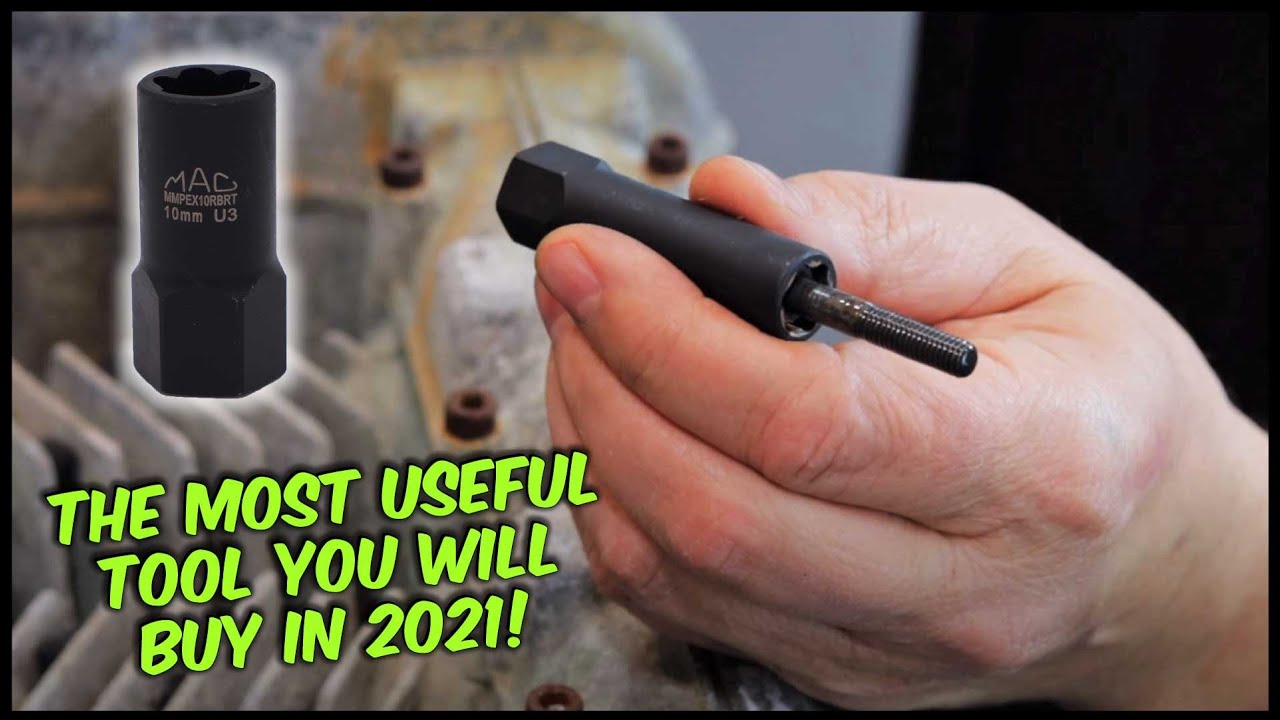 Watch the NEW MAC RBRT Socket Extractor Remove a Hex Cap Bolt! - YouTube