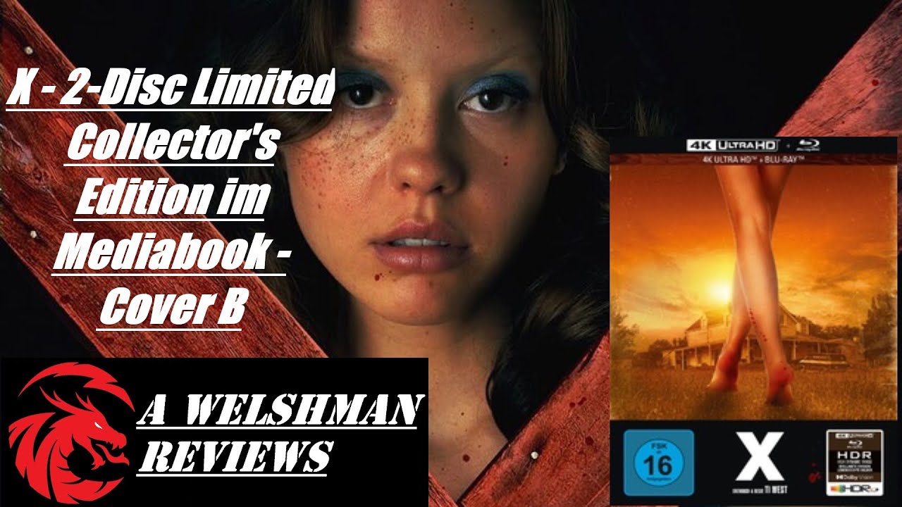 X 2 Disc Limited Collector's Edition Mediabook Cover B - YouTube