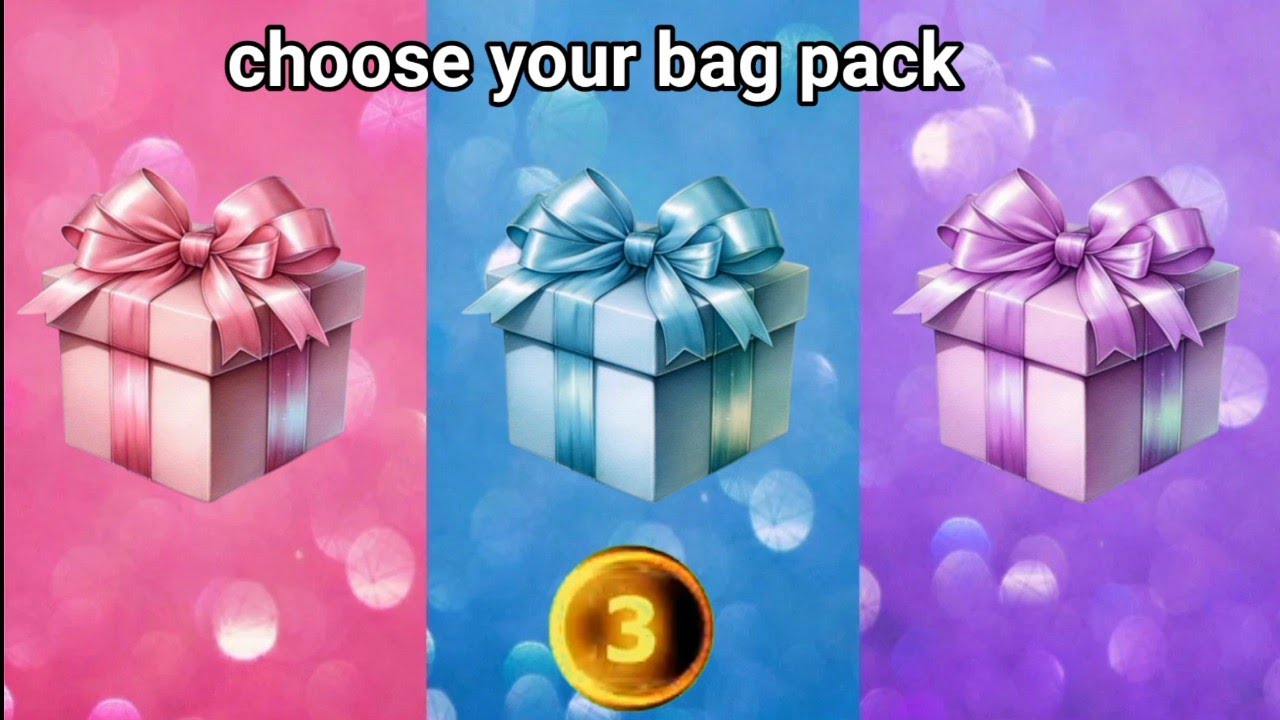 Choose your gift ||3 giftbox challenge|| choose gift || pink,blue ...