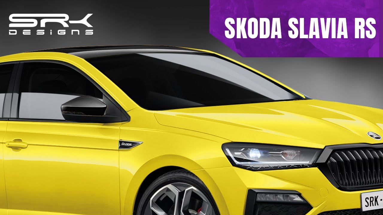 2022 Skoda Slavia RS Edition; the baby Skoda Octavia RS | SRK Designs ...