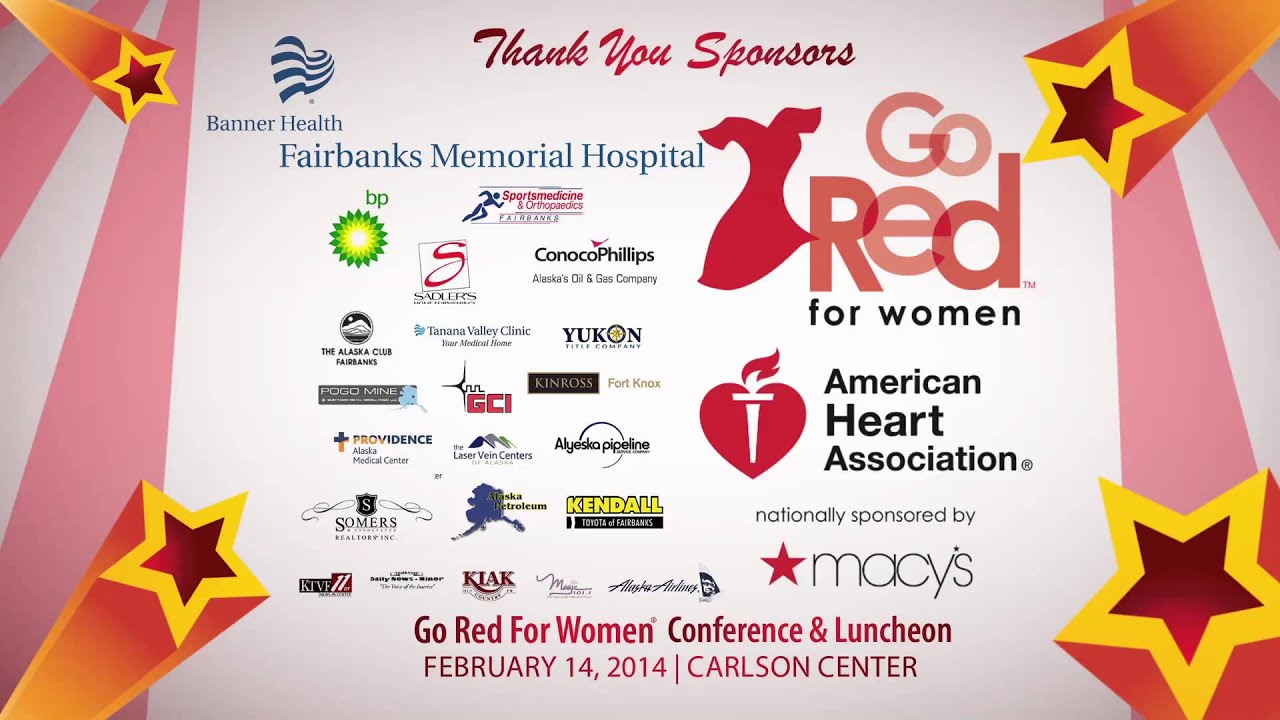 American Heart Association - Go Red 2014 - YouTube