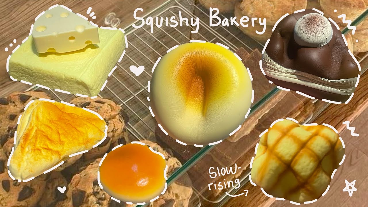 SQUISHY HAUL UNBOXING Part 2 | Bakery Themed Squishies :3 - YouTube