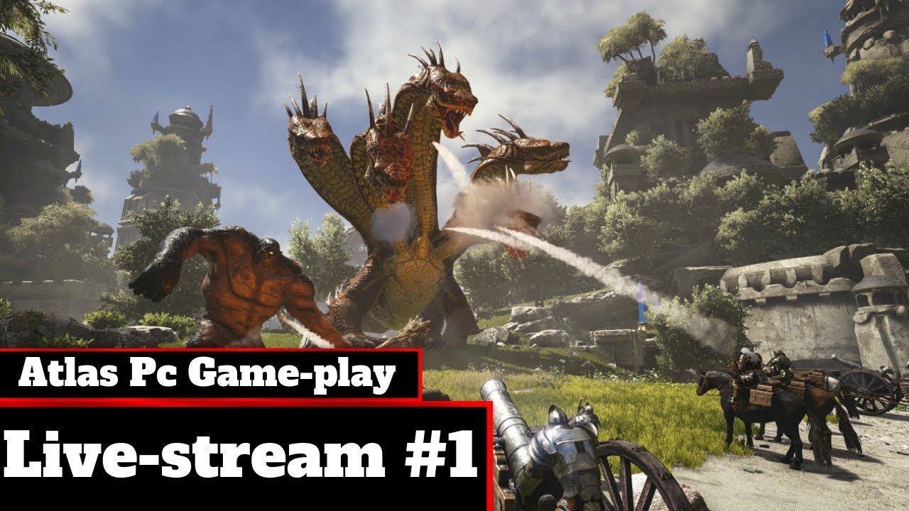 Atlas Pc Gameplay (2019) First Time Playing & Impressions On Max ...