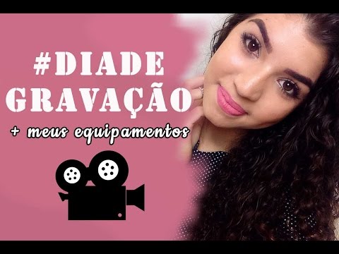 Rotina de GRAVAÇÃO + Equipamentos de YOUTUBER | Por Jessica Melo