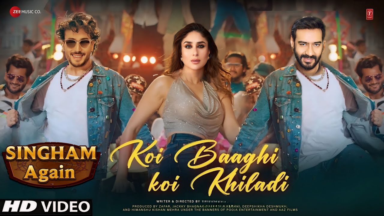 Singham Again Item Song | Koi Baaghi | Ajay Devgan | Kareena Kapoor ...