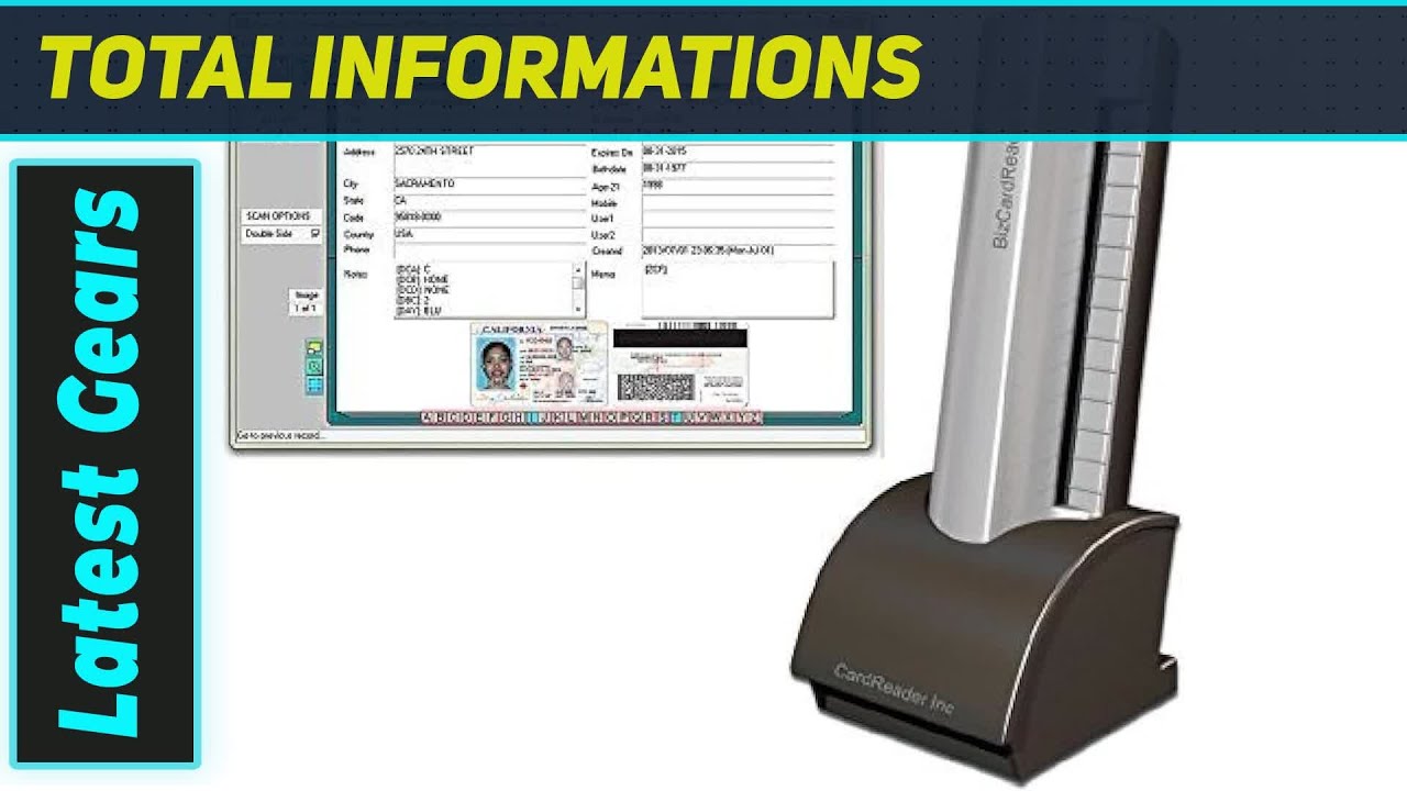 BizCardReader BCR901: The Essential ID & Insurance Card Scanner? - YouTube