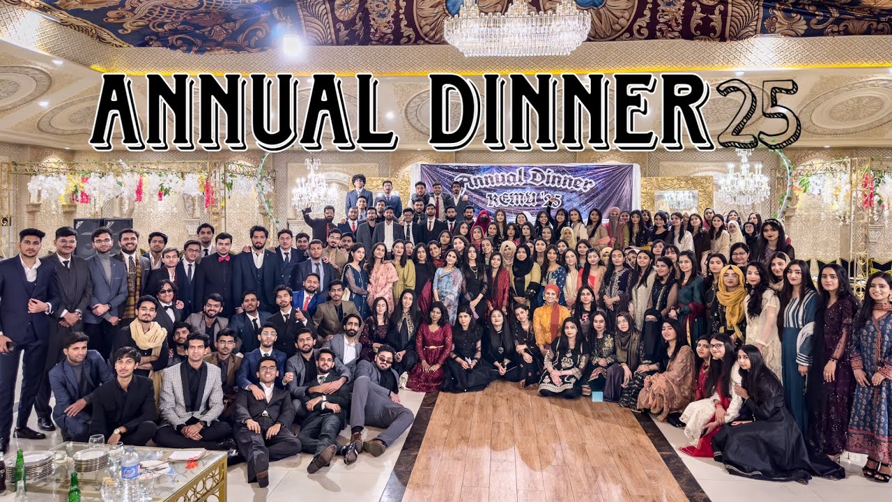 King Edward Batch’25 Annual Dinner| Lahori Doctor| Vlog 11 - YouTube