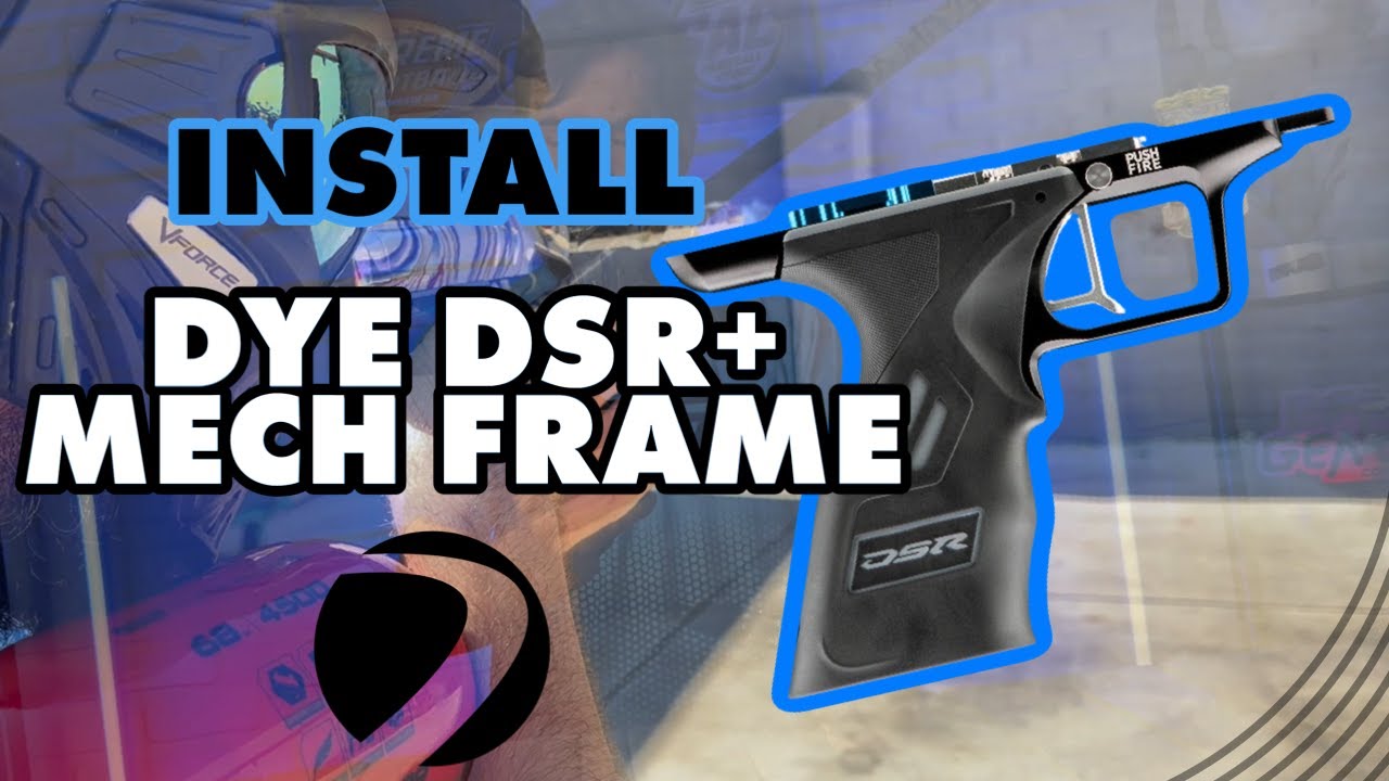How to Install Dye DSR+ Mechanical Frame | BFPGear.com - YouTube