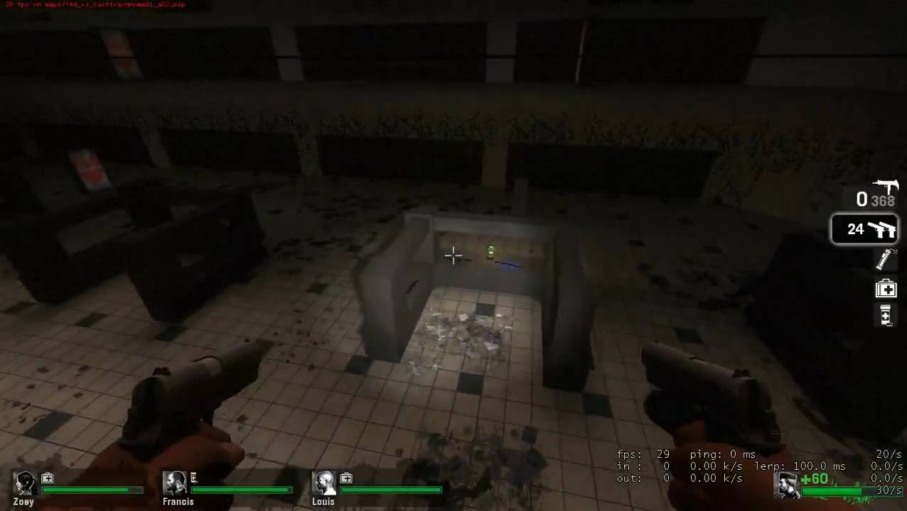 L4D - Last Train - Map 1, The Mall - Survivor Side - YouTube
