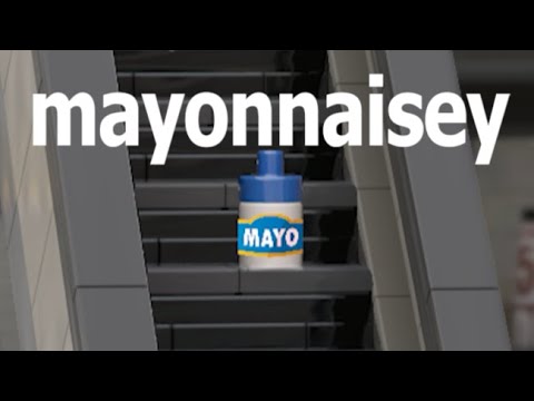 MAYONNAISE ON AN ESCALATOR (Lego Animation) - YouTube