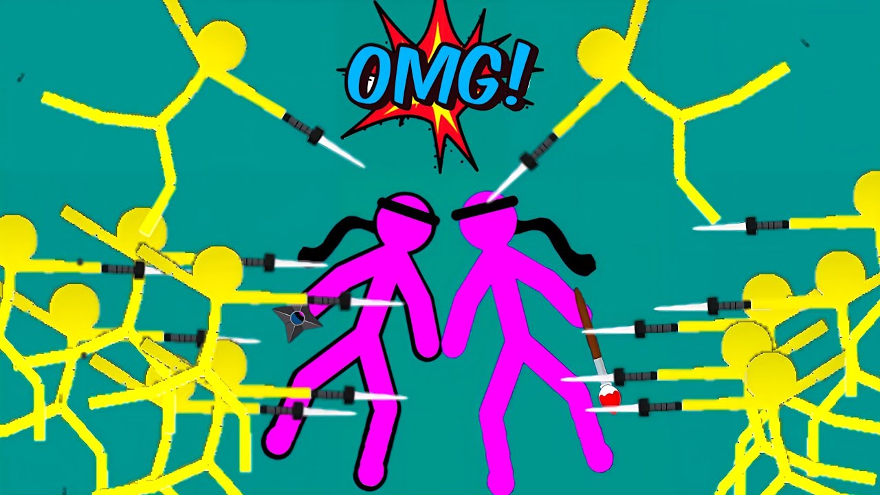 STICKMAN DUELIST ANIMATION FIGHTING GAMEPLAY 🔥 STICKMAN GAME VIDEO ♥️ ...