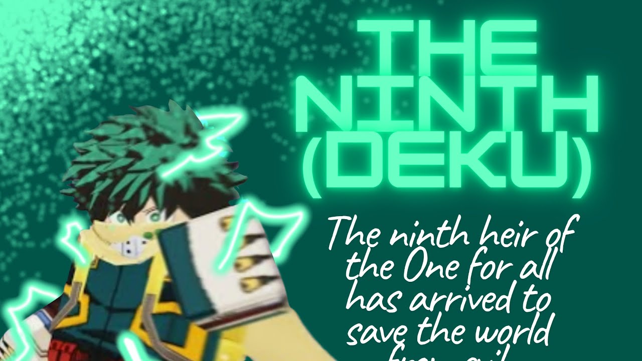 DEKU MOVESET mini update - YouTube
