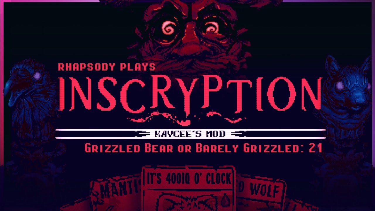 Gettin' Grizzly | Rhapsody Plays Inscryption: Kaycee's Mod #21 - YouTube