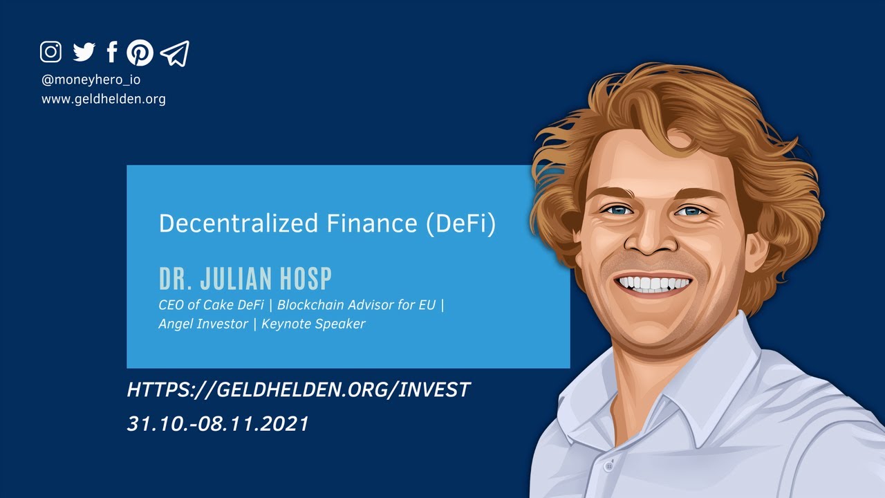 Decentralized Finance (DeFi) - Julian Hosp - YouTube