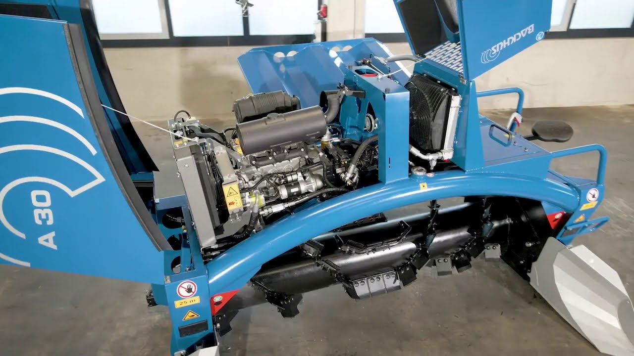 Ворошитель BACKHUS A30 - YouTube