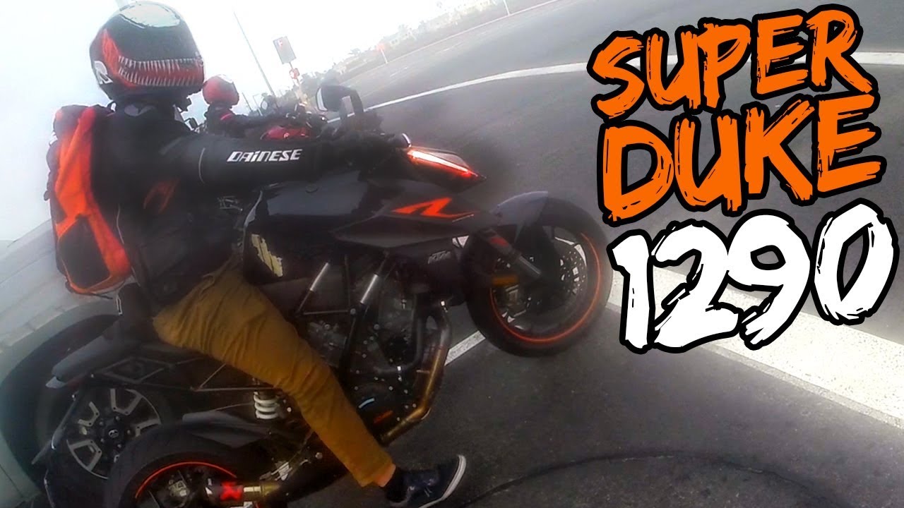 SNEAKY SUPERDUKE 1290 ALMOST BEAT ME!! - YouTube